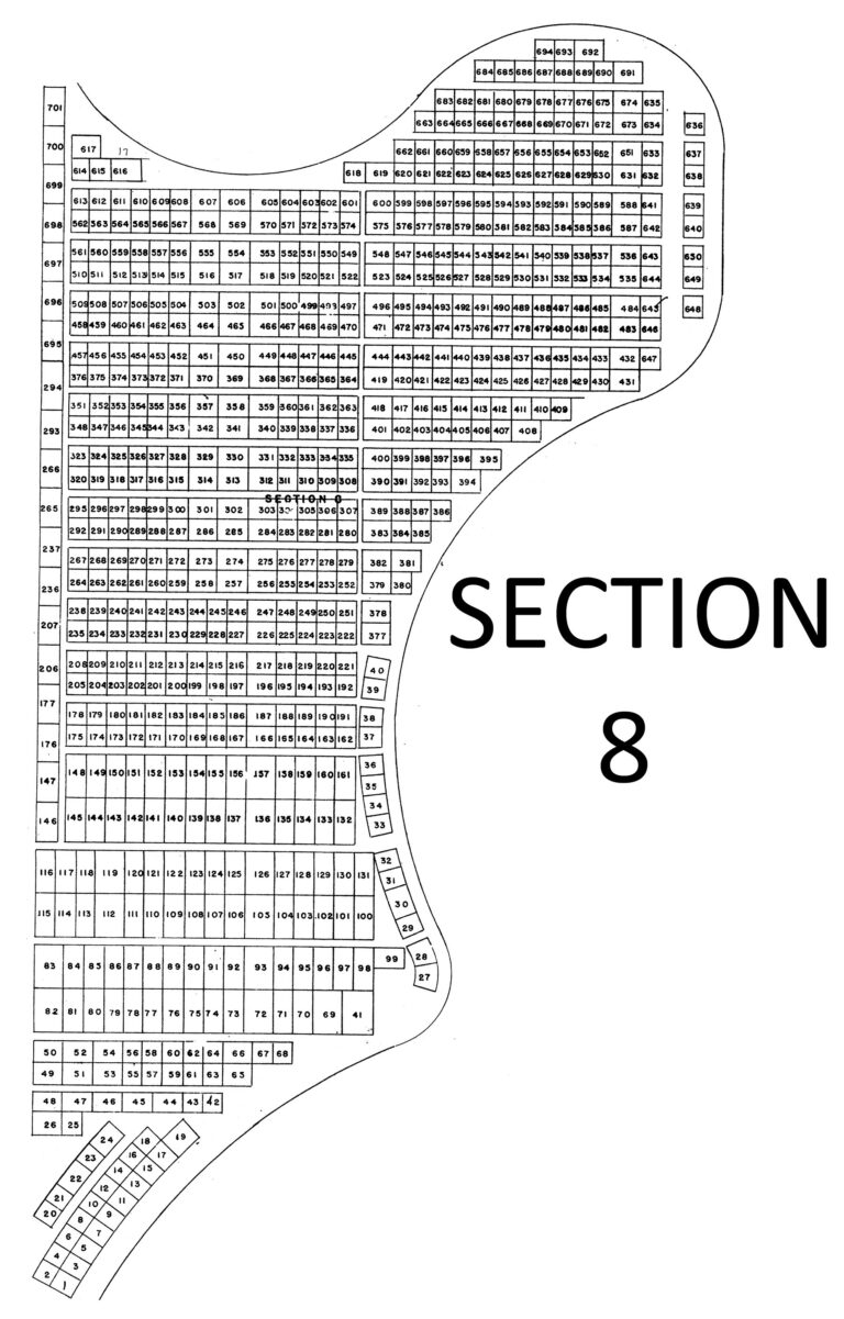 Park Map - Rose Hill Memorial Park